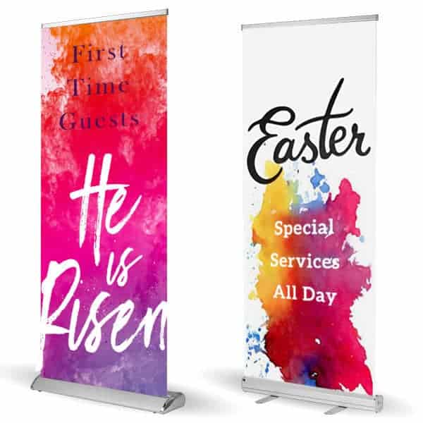 Standard Retractable Banners Vinyl or Fabric | SignWay