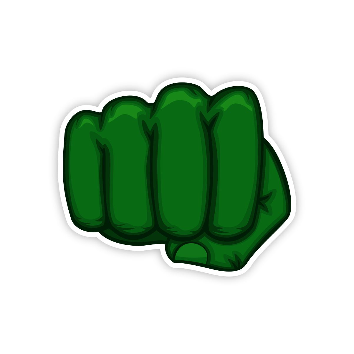 Super Hero | Green Fist 18" Tall | For Yard Decor | Yard Letters | Lawn ...